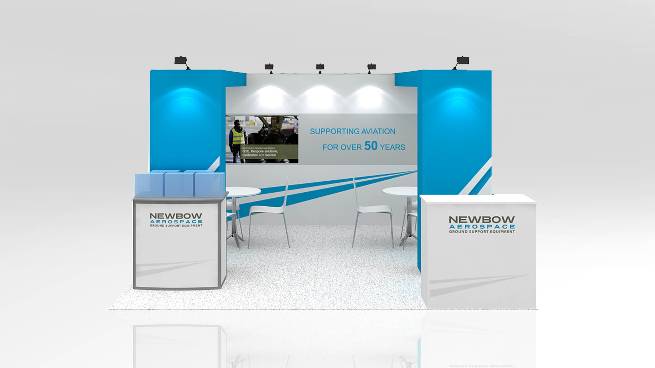 Mobiele beursstand en opvouwbare beursstand in België kopen